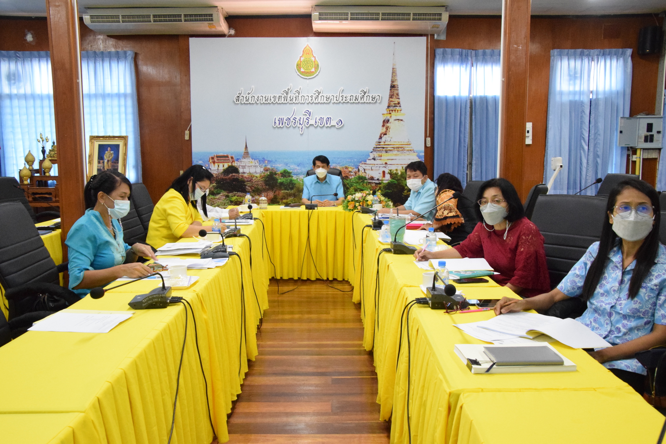 การประชุมทางไกลชี้แจงแนวทางการประเมิน PMQA 4.0